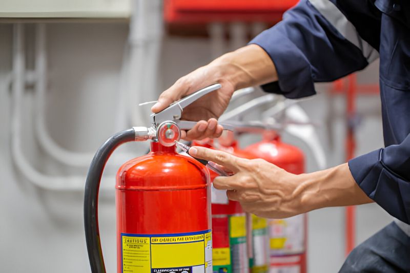 Misuse of Fire Extinguisher Types - Landlord Certificate London